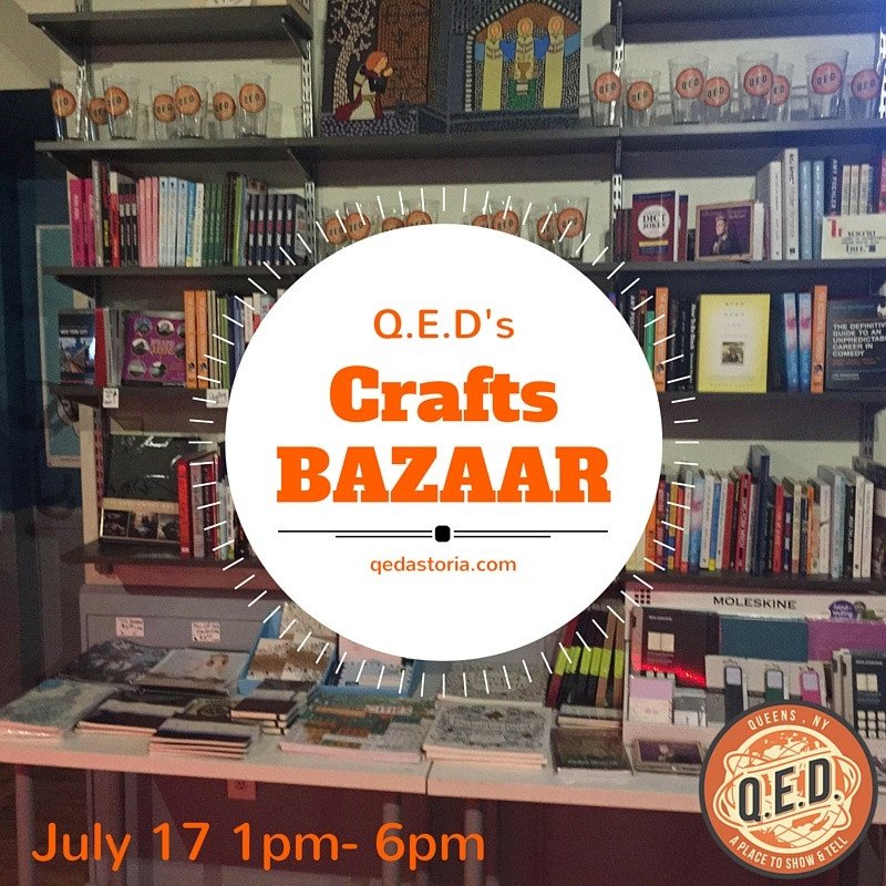 Get Thee to the First Ever Crafts Bazaar at QED | We Heart Astoria