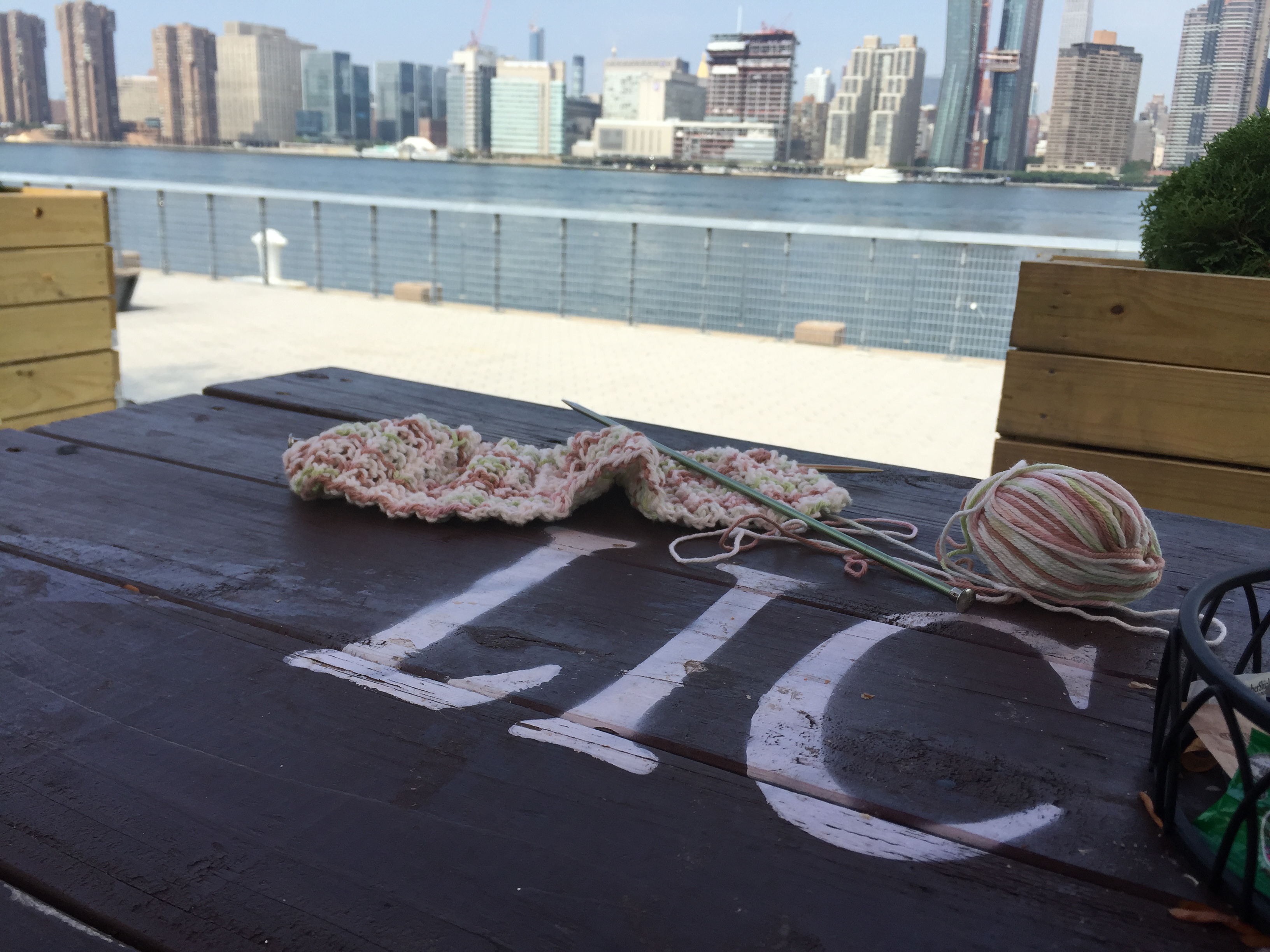 Stitches ~Knitting in the Park | We Heart Astoria